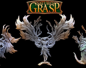 Half Dryad Female Wizard Miniature MZ4250 D&D 5e Dungeons and Dragons ...