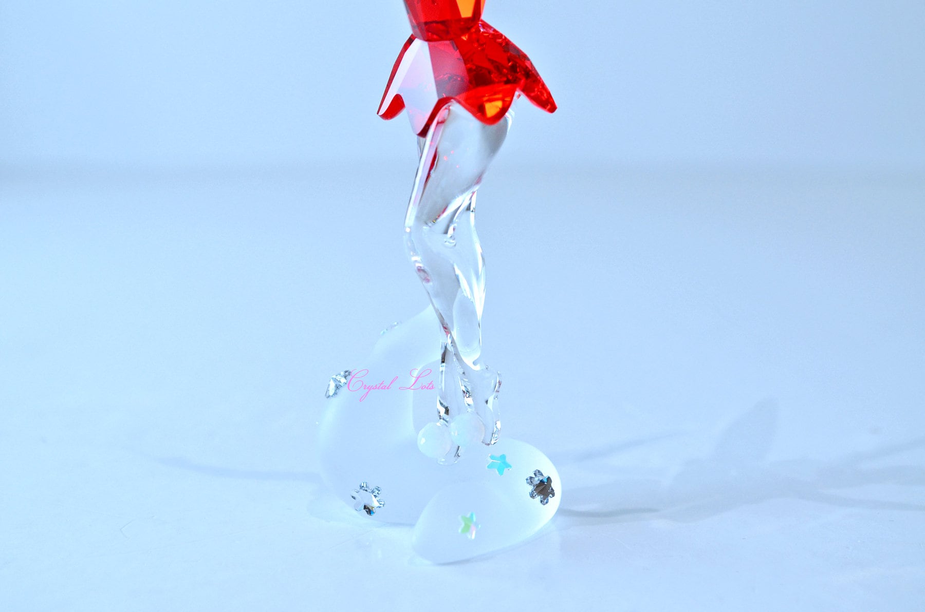 Swarovski Limited Edition Crystal Disney Christmas Red Tinker Bell ...