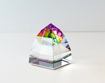 Crystal Prism Paperweight - Etsy