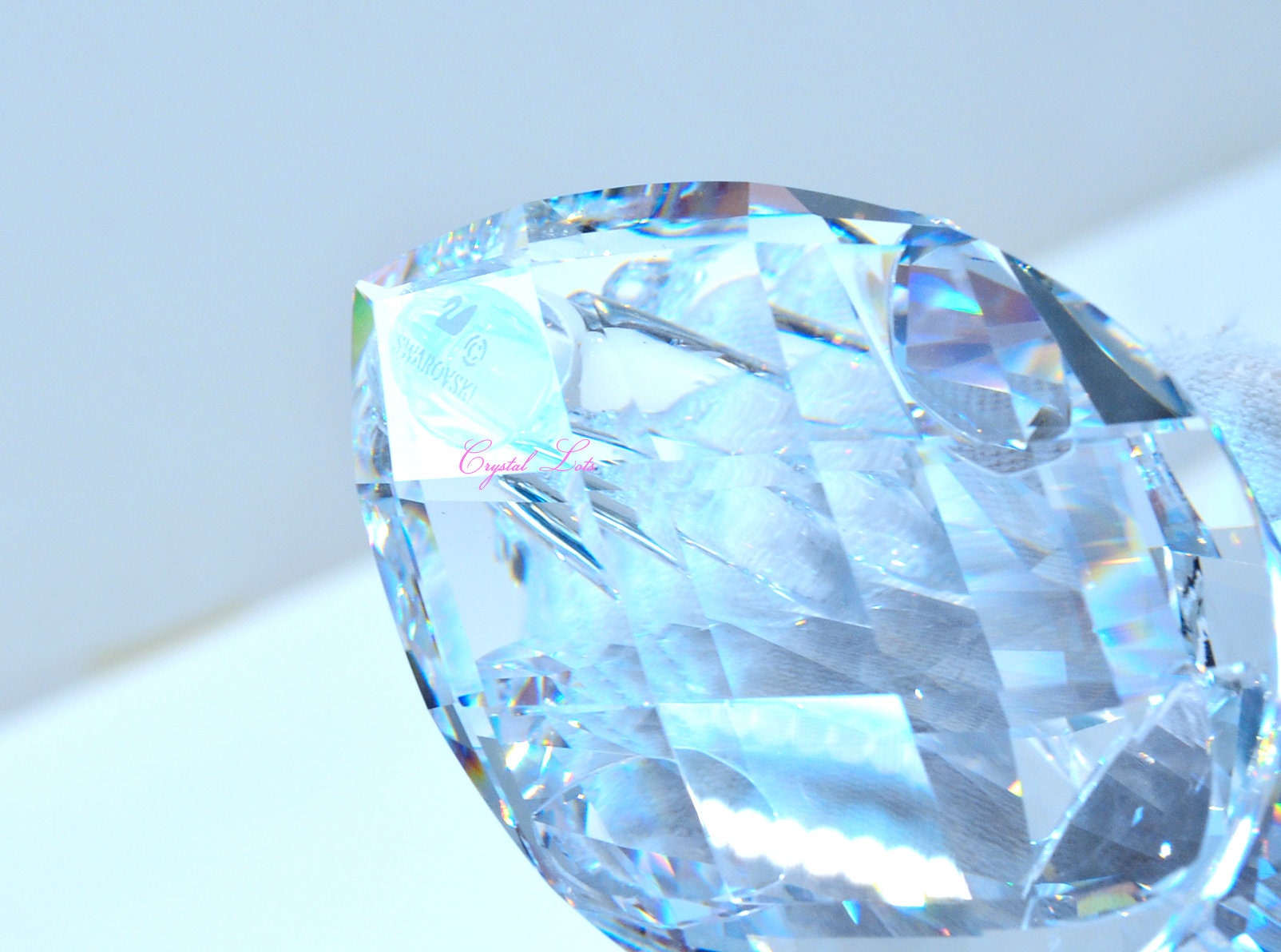 Swarovski Crystal Large Pair of Swan Wedding Anniversary Gift - Etsy