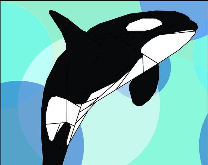 Abstract Chicken rooster Foundation Paper Pieced Quilt - Etsy