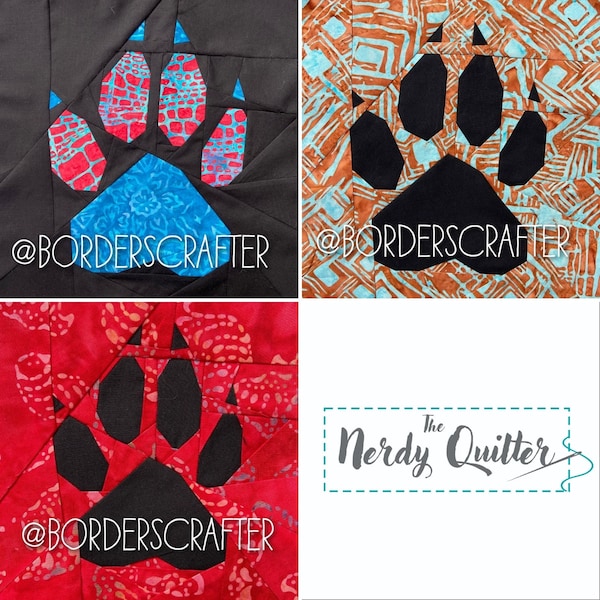 Wolf Quilt Pattern - Etsy