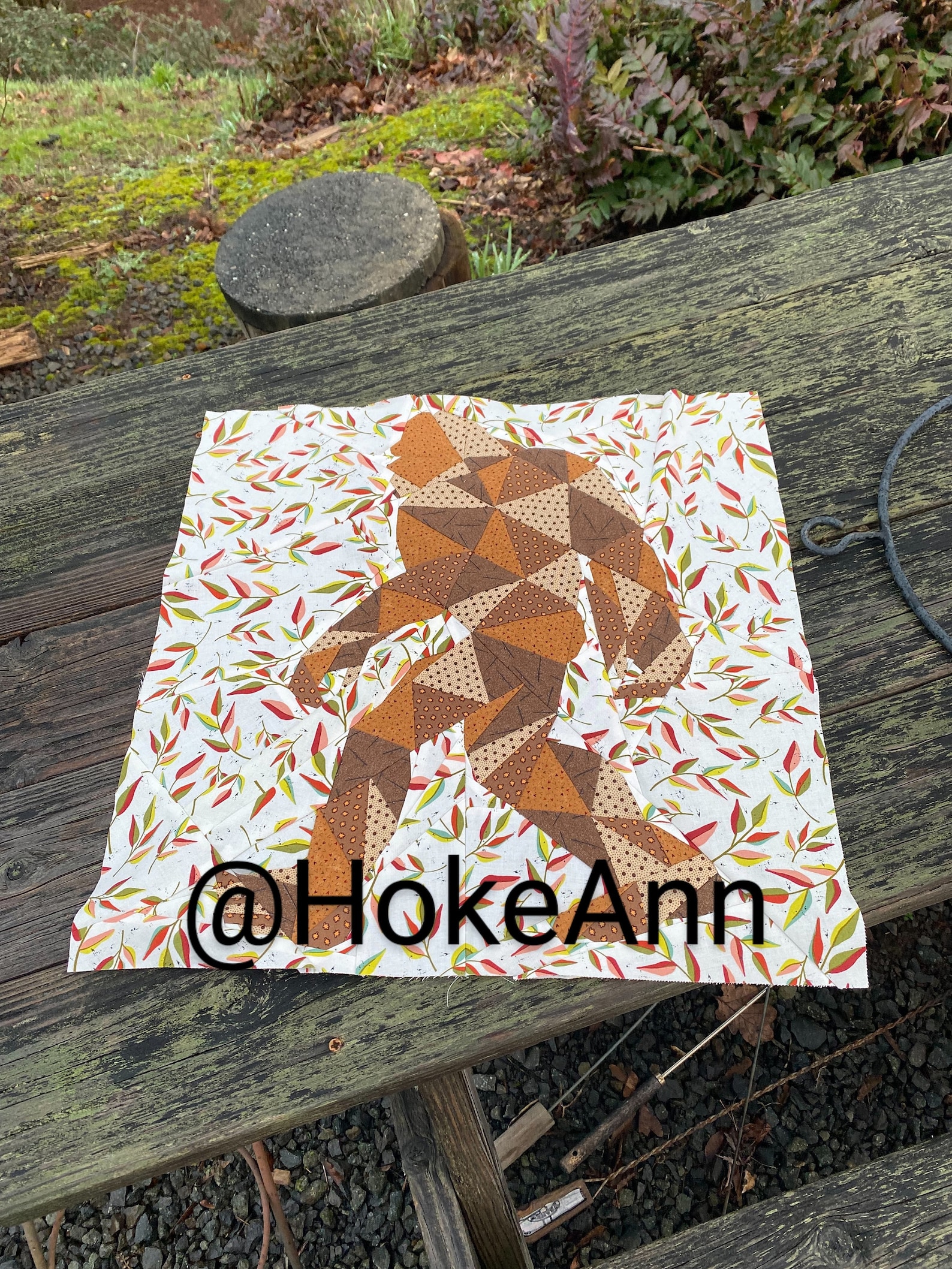 Geometric Sasquatch Foundation Paper Pieced Quilt Pattern - Etsy