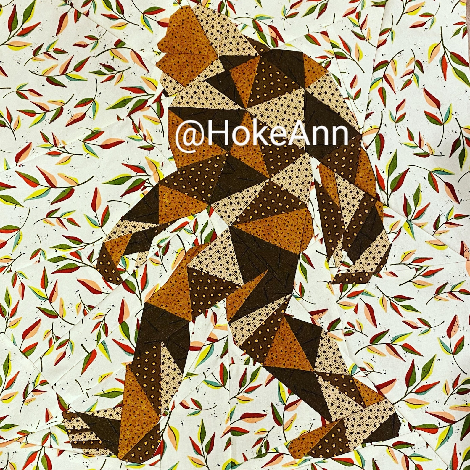 Geometric Sasquatch Foundation Paper Pieced Quilt Pattern - Etsy