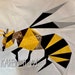 Geometric Honey Bee Foundation Paper Pieced Quilt Pattern Block From ...