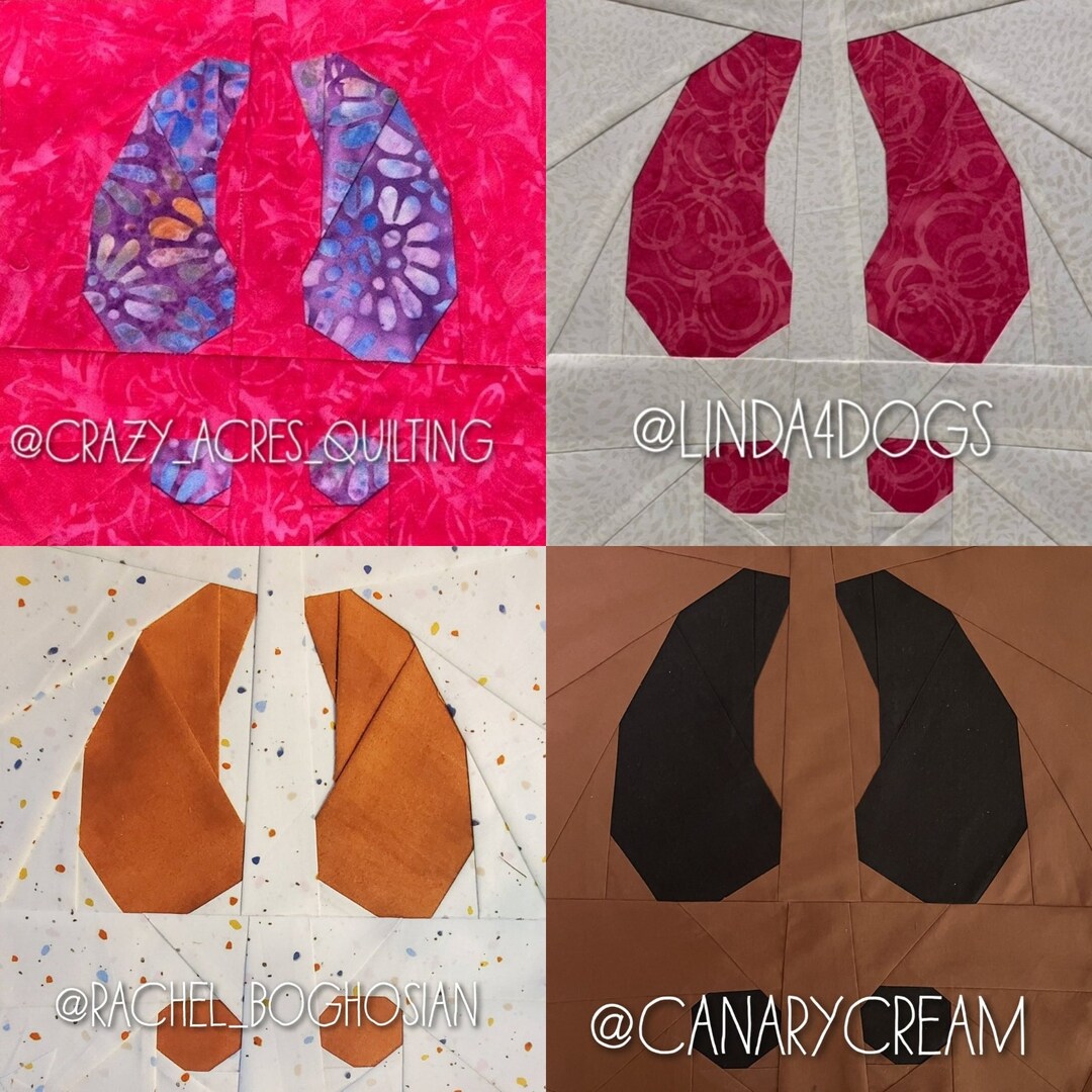 Elk Print Foundation Paper Pieced Quilt Pattern Block From the ...