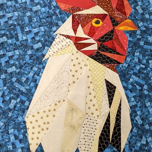 Chicken Run Quilt Block Paper Pieced Quilt Pattern PDF - Etsy Canada