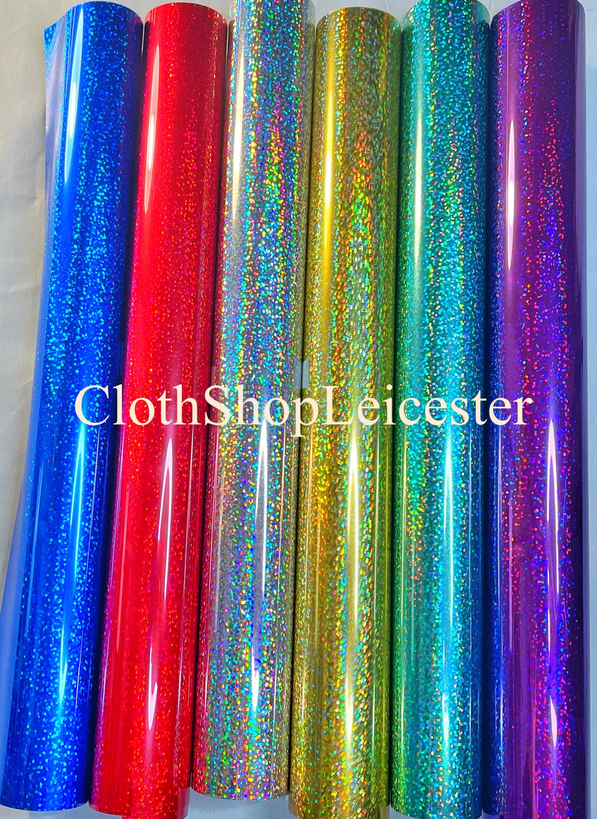 Teckwrap Premium Holographic Vinyl Sparkle Shiny Disco Mirror Vinyl 6 ...