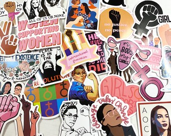 Feminist Stickers - Etsy