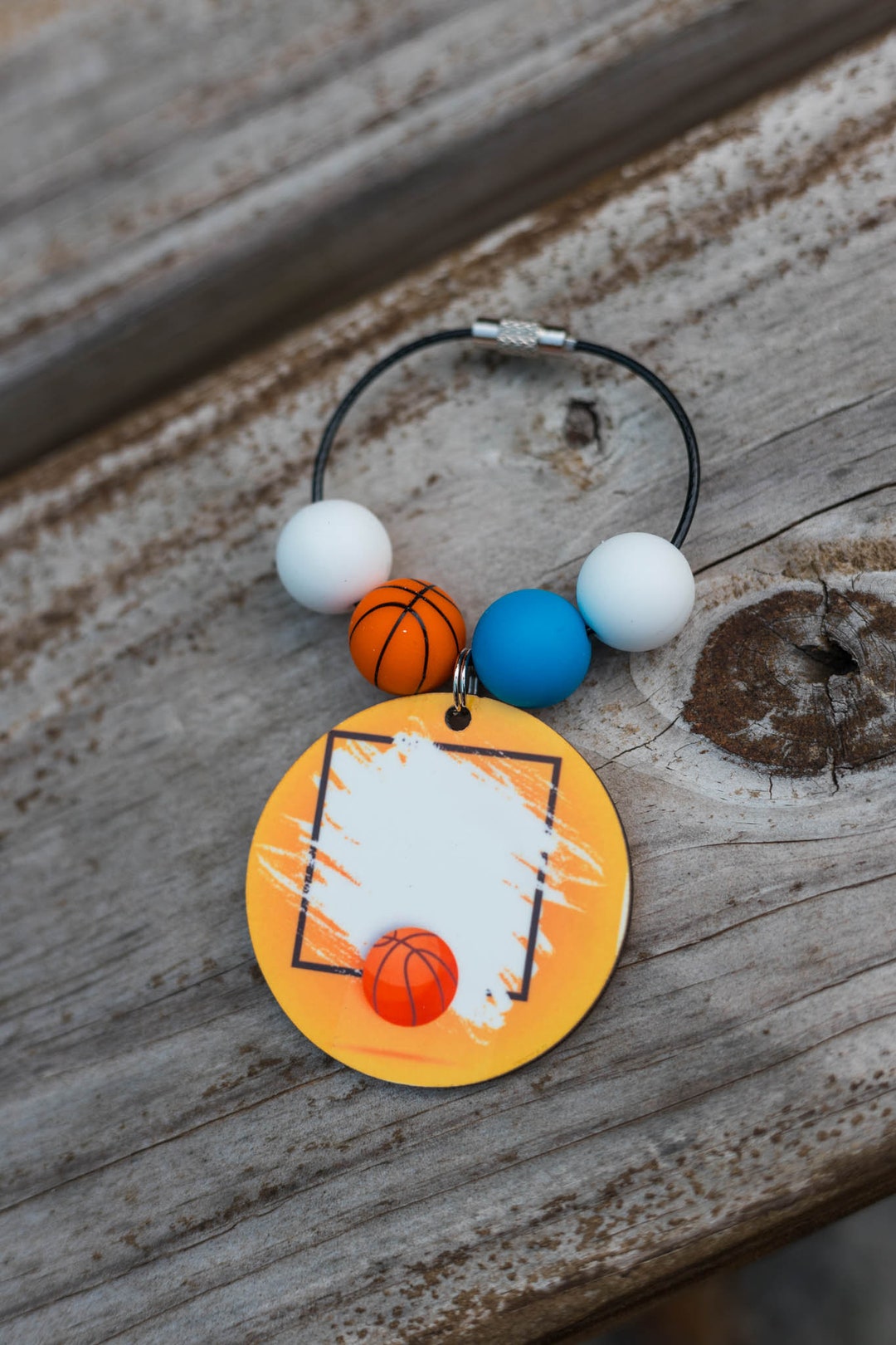 Basketball With Number or Initial Charm for Stanley Tumbler, Bogg Bag ...