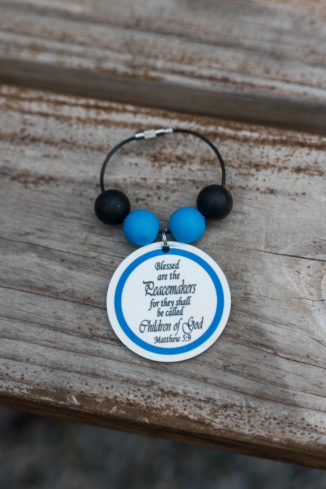 Police Back the Blue Poem Charm for Stanley Tumbler, Bogg Bag, Keychain ...
