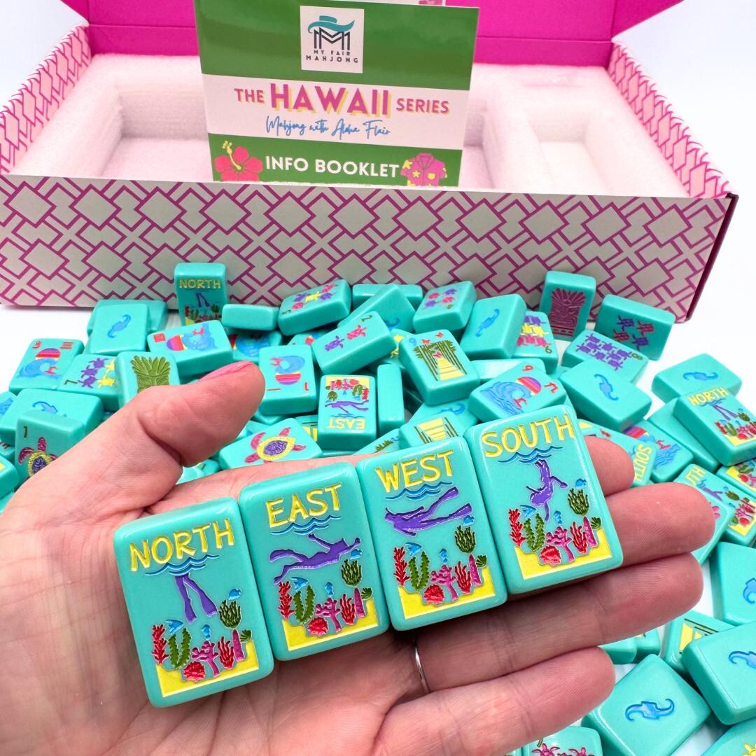 THE HAWAII SERIES | Mahjong With Aloha Flair - Etsy