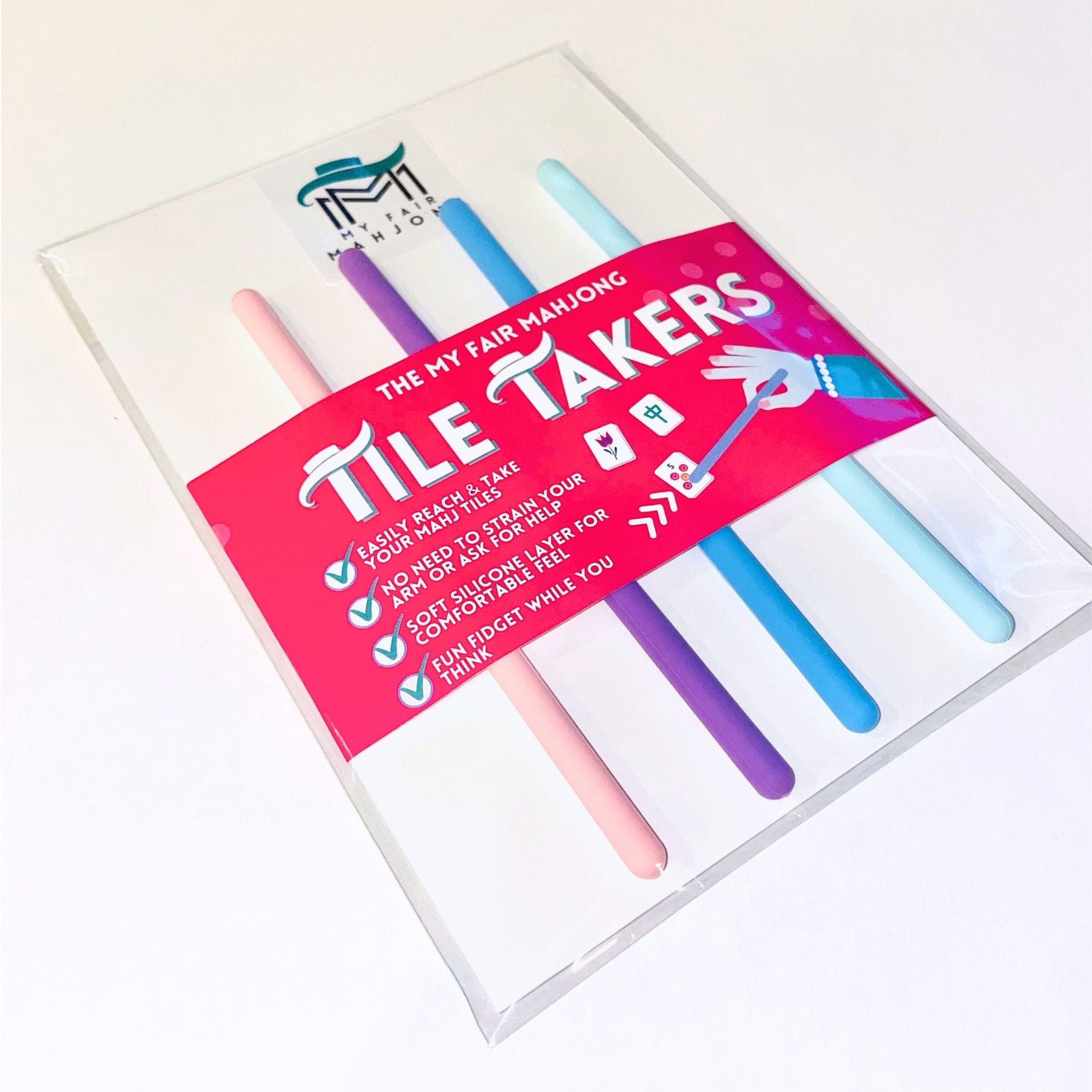 Mahjong Tile Takers (set of 4) | Fun, Unique Tool to Help Reach ...