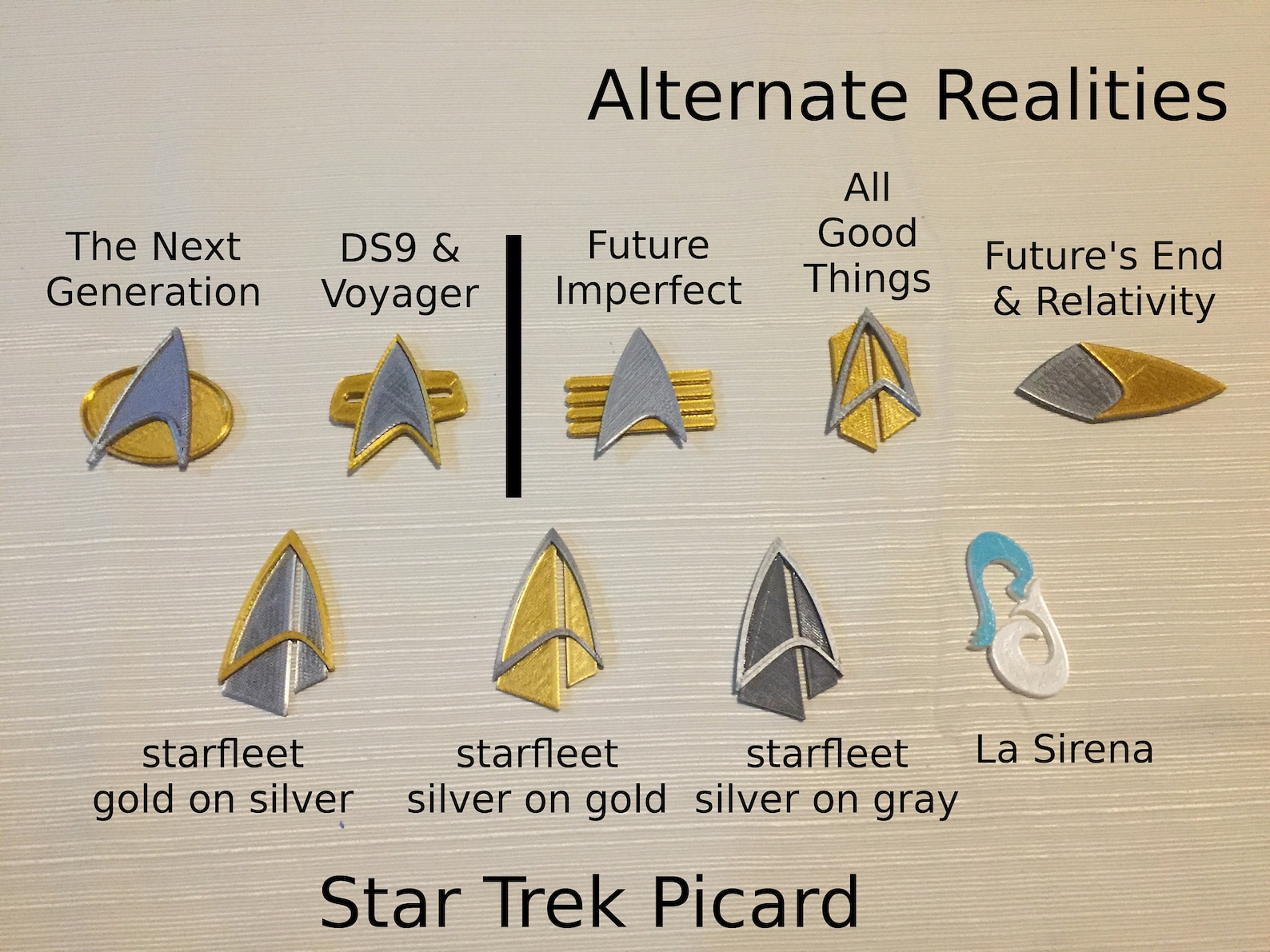 Star Trek Badges & Insignia | Etsy