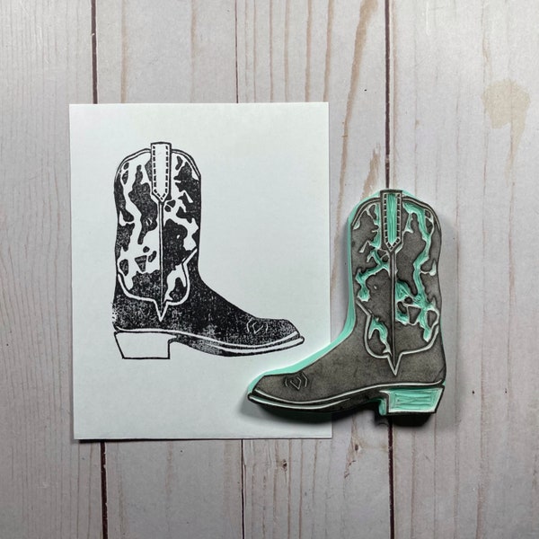 Cowboy Boot Fabric - Etsy