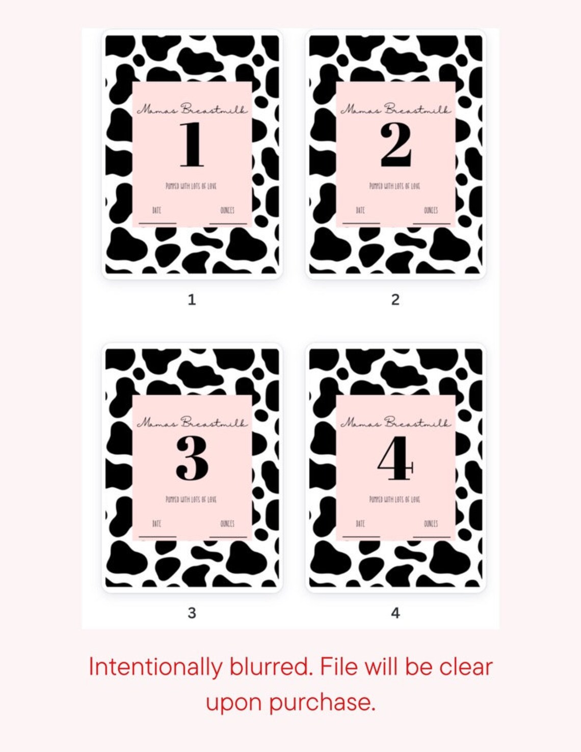 Breastmilk Label - Breastmilk Label Sticker- Breastfeeding Journey ...