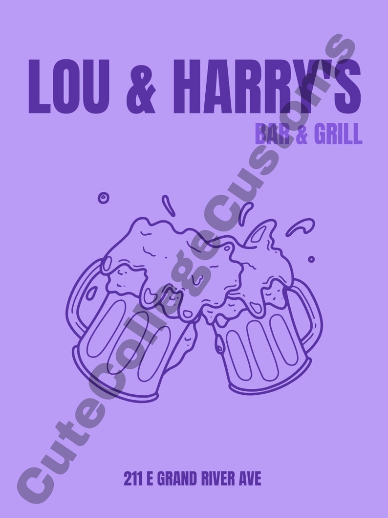 Michigan State Bar Posters - Etsy