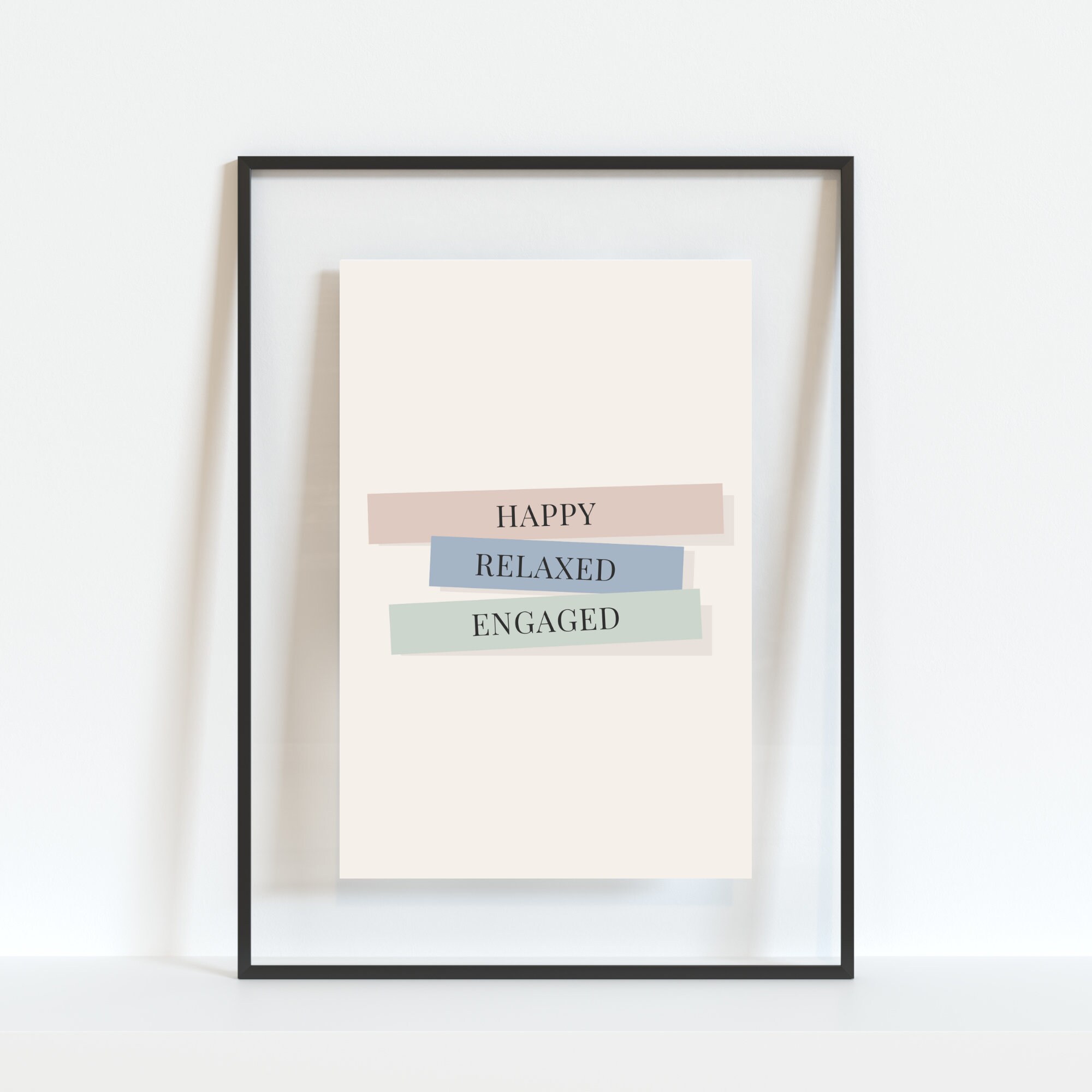 Happy Relaxed Engaged | HRE| ABA | Applied Behavior Analysis Printable ...