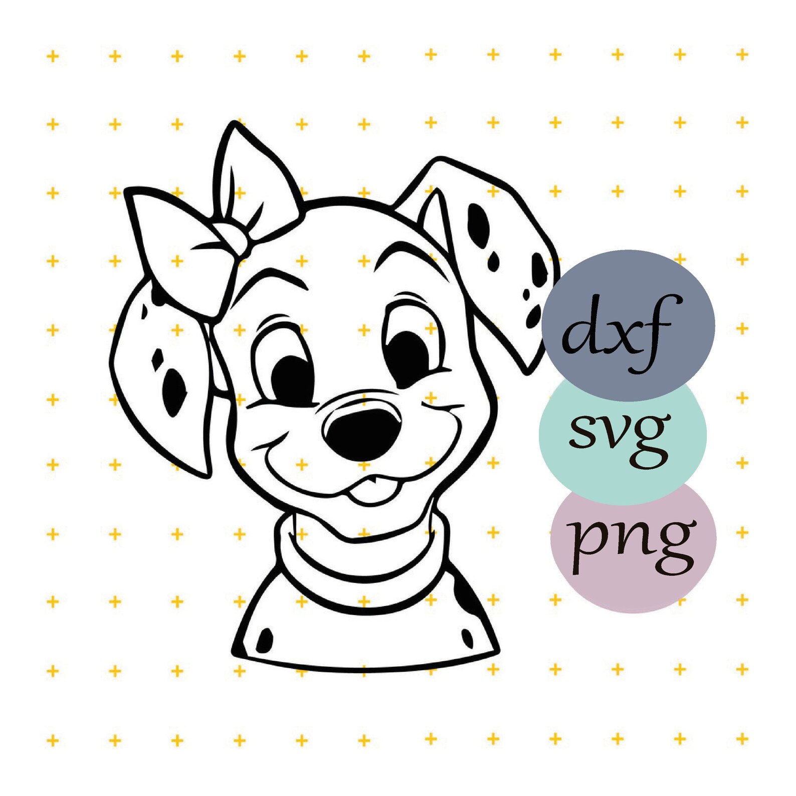 101 Dalmatians Svg 101 dalmations svg | Etsy