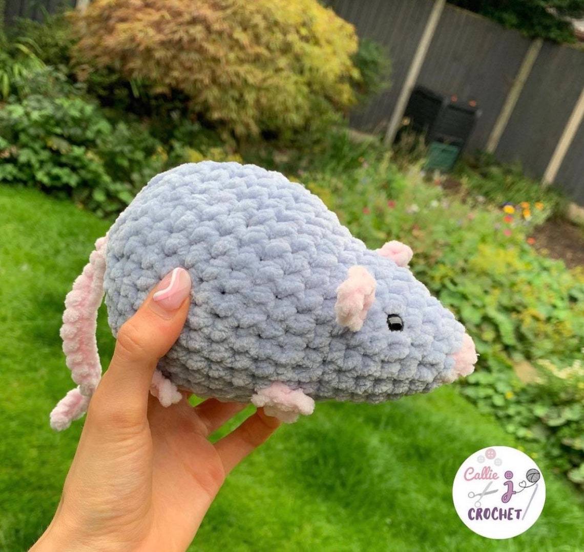 Crochet Rat Pattern - Etsy