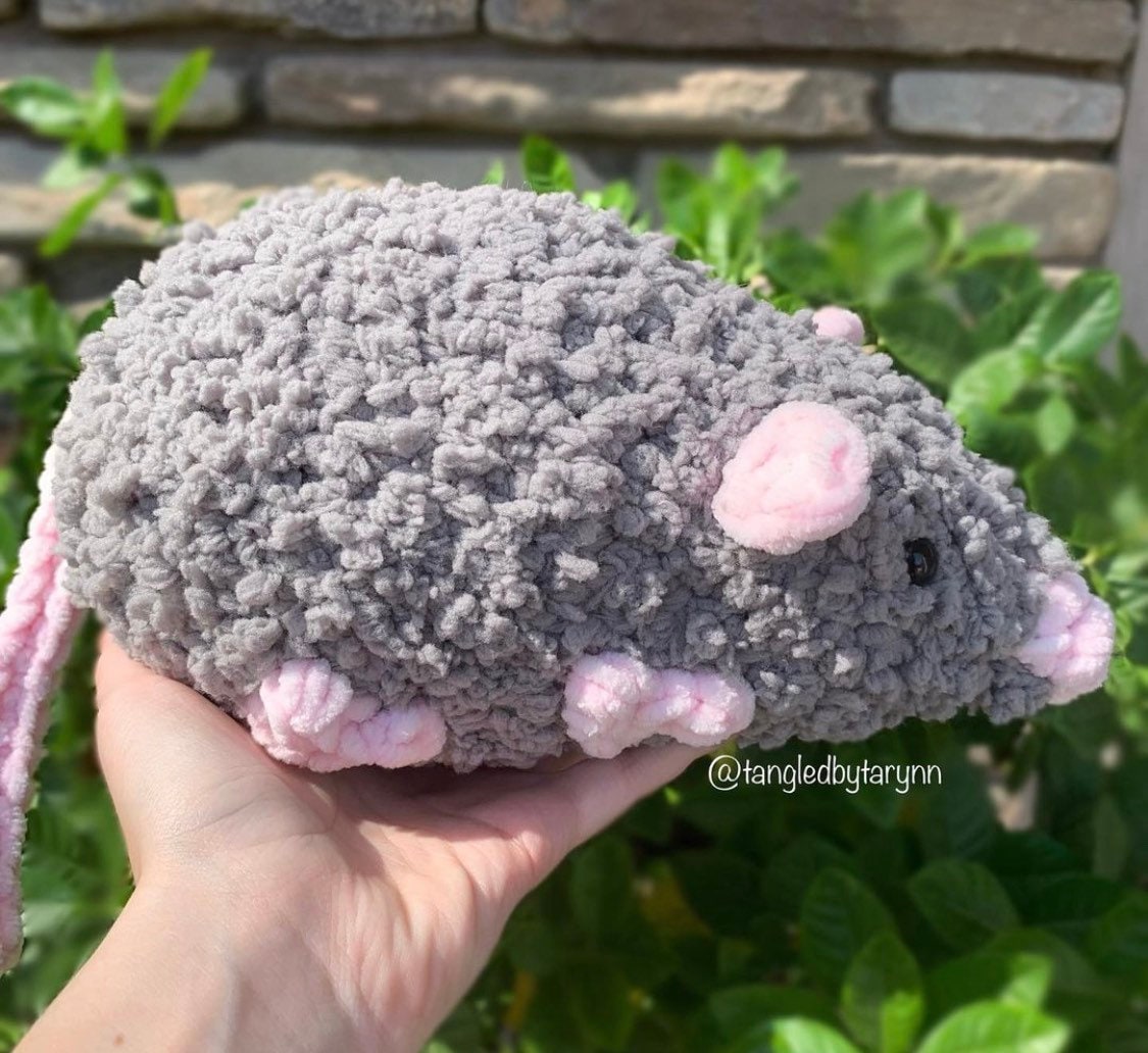 Crochet Rat Pattern - Etsy