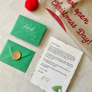 Letter From Elf | Handmade Bespoke Personalised Calligraphy | Official ...
