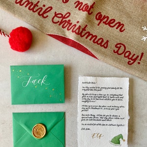 Letter From Elf | Handmade Bespoke Personalised Calligraphy | Official ...