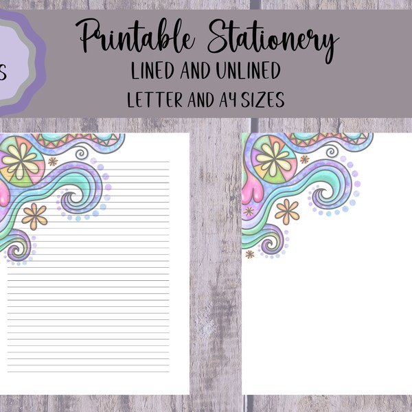 Swirly Letter - Etsy