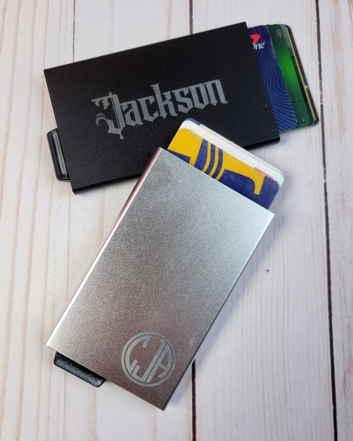 Pop up Wallet Card Holder Engraved Wallet for Him - Etsy