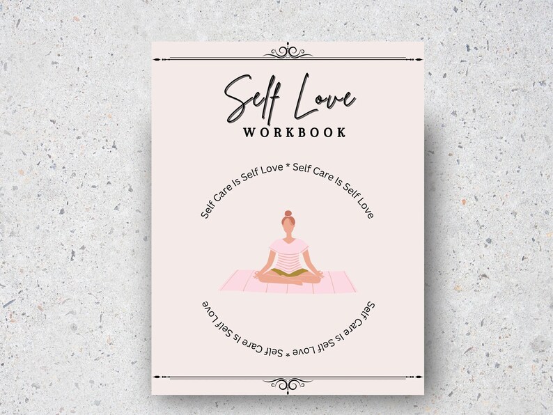 Editable Self-love Journal | Self-care Workbook | Canva | Personal ...