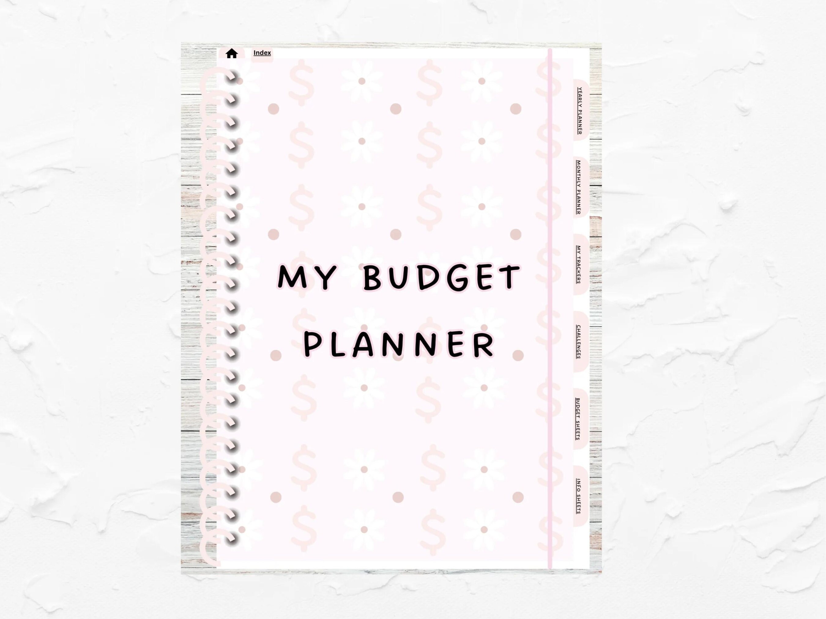 Editable Digital Budget Planner Financial Tracker Canva - Etsy
