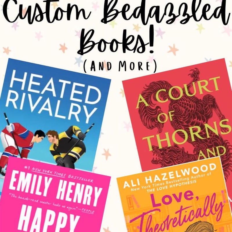 Bedazzled Books - Etsy