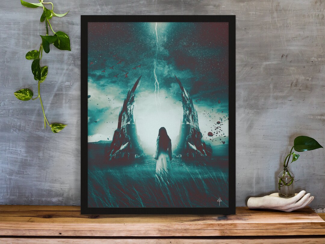 Witch Portal Art Print: Dark Gothic Wiccan Decor (digital File) - Etsy