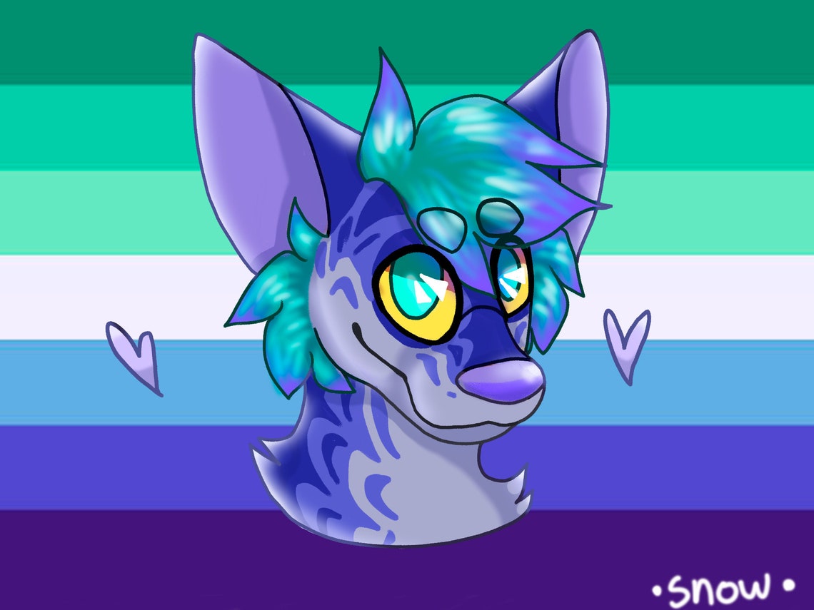 YCH furry DIGITAL art commision slot | Etsy