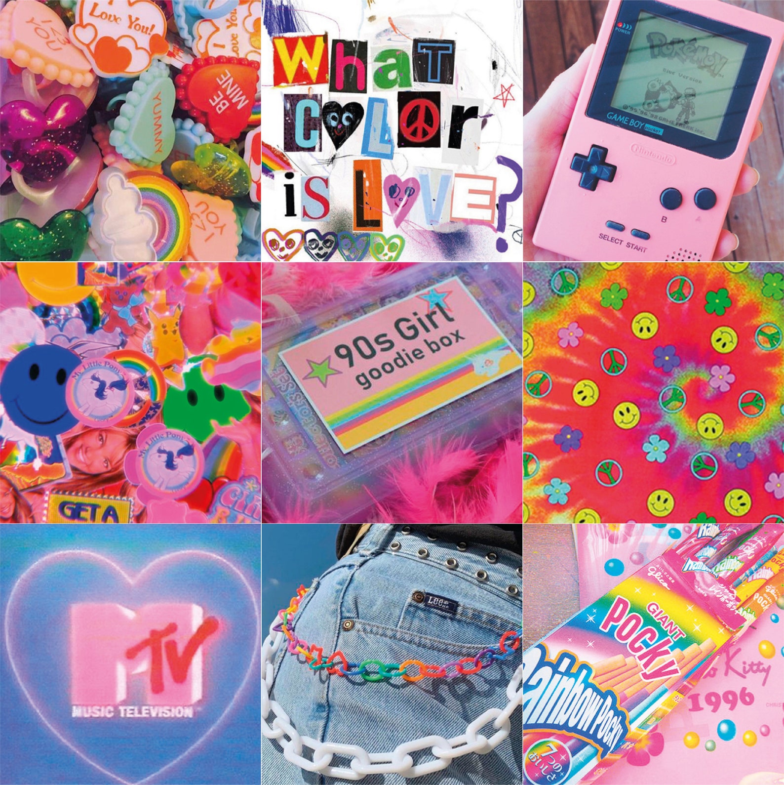 Kidcore Wall Collage| Digital Download | 110 Pcs - Etsy