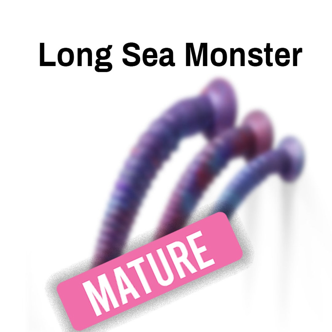 Sea Monster Dildo, Fantasy Dildo, Long Dildo, Powerful Suction ...