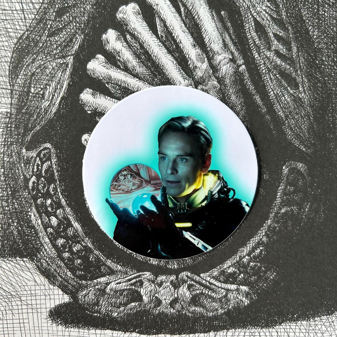 David 8 Pondering the Orb Sticker - Etsy