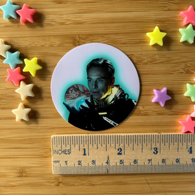 David 8 Pondering the Orb Sticker - Etsy