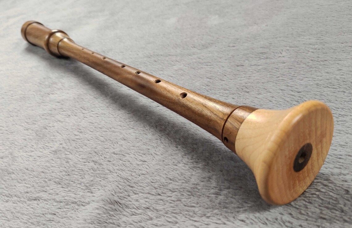 Quiet Shepherd's Shawm/cornamuse in G old Position, With Cloth Bag ...