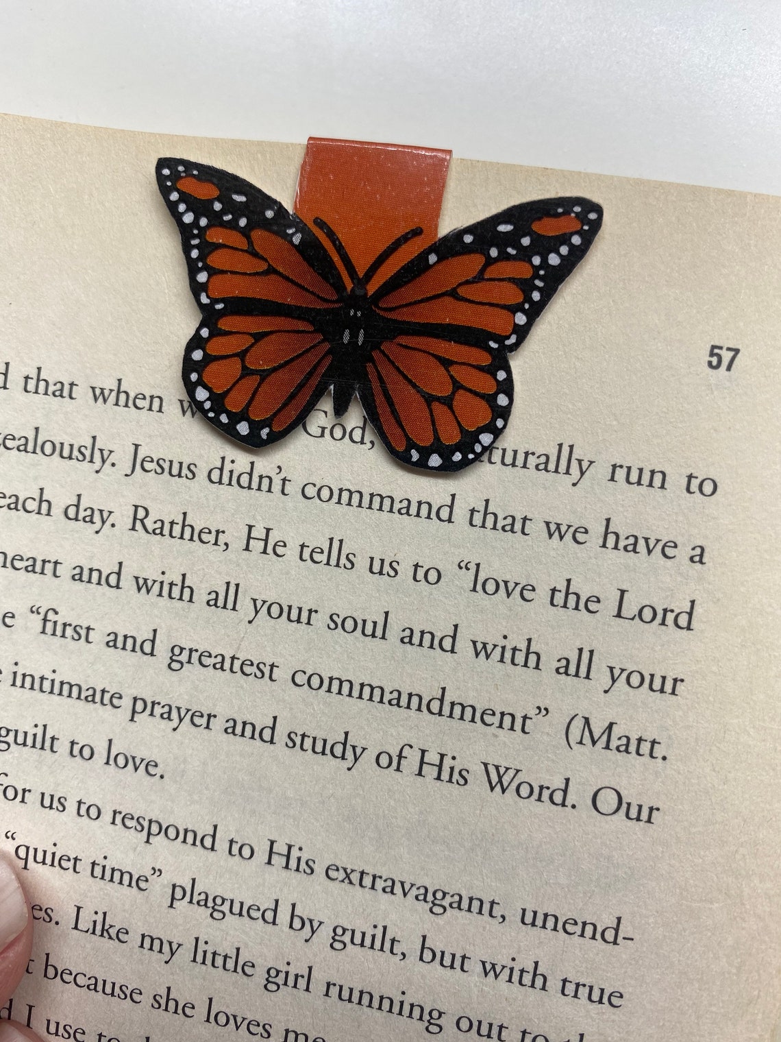 Butterfly Magnet Bookmarks - 2 in a Pack - Etsy