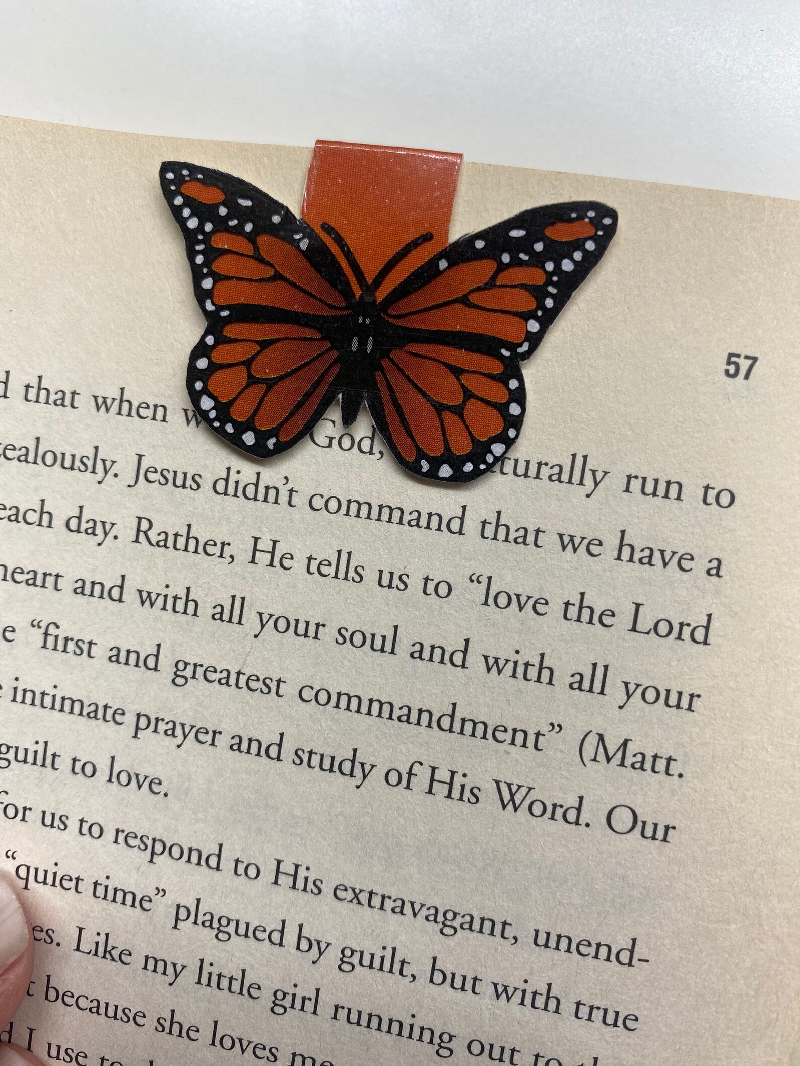 Butterfly Magnet Bookmarks - 2 in a Pack - Etsy