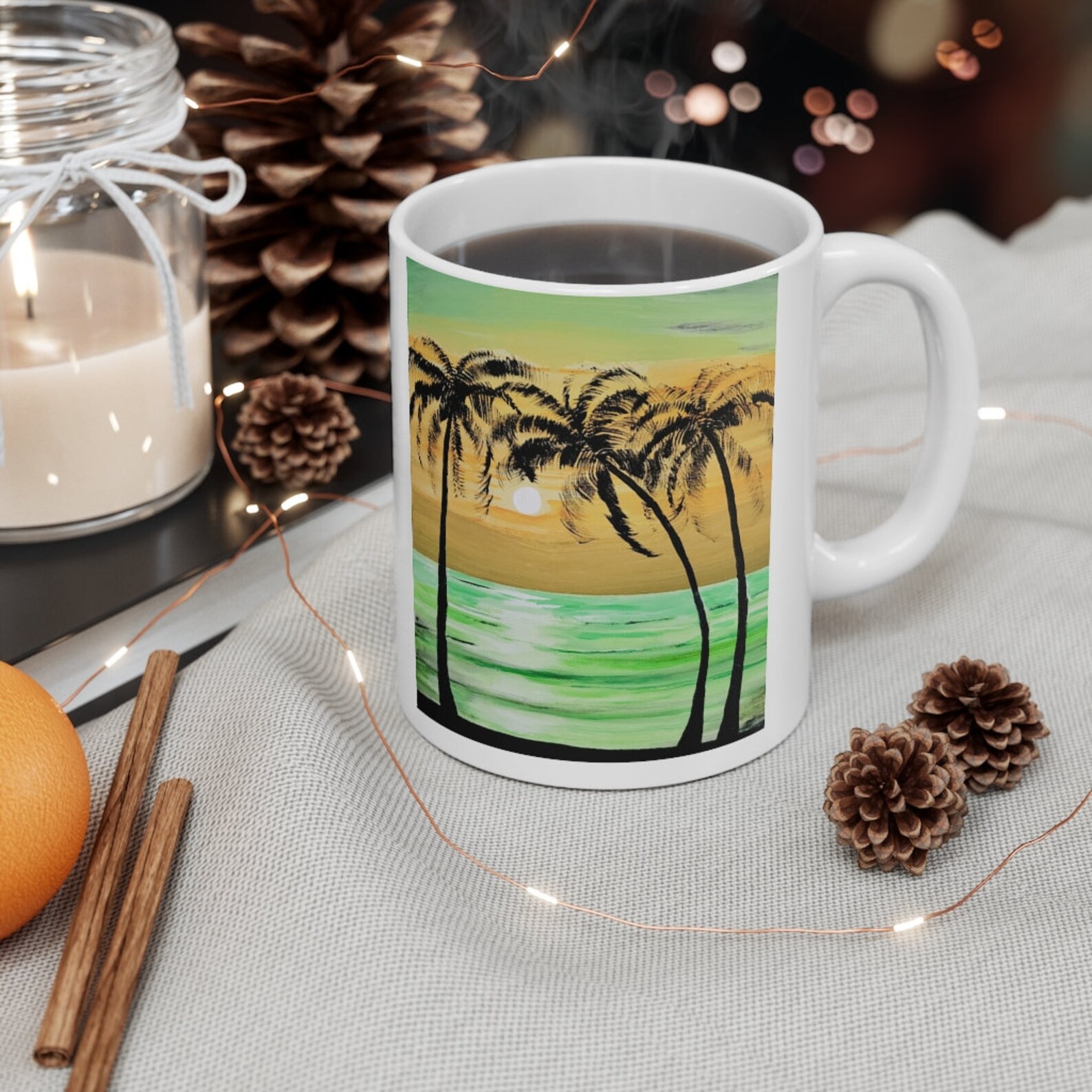 Margarita Sunset Ceramic Mug 11oz - Etsy