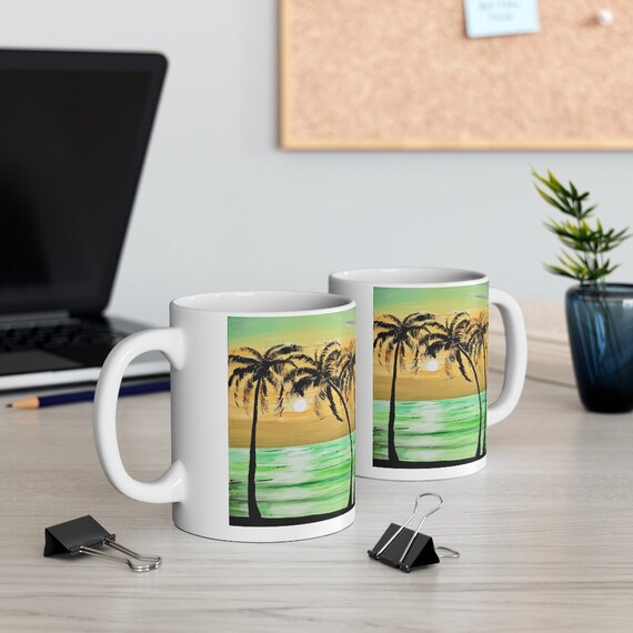 Margarita Sunset Ceramic Mug 11oz - Etsy