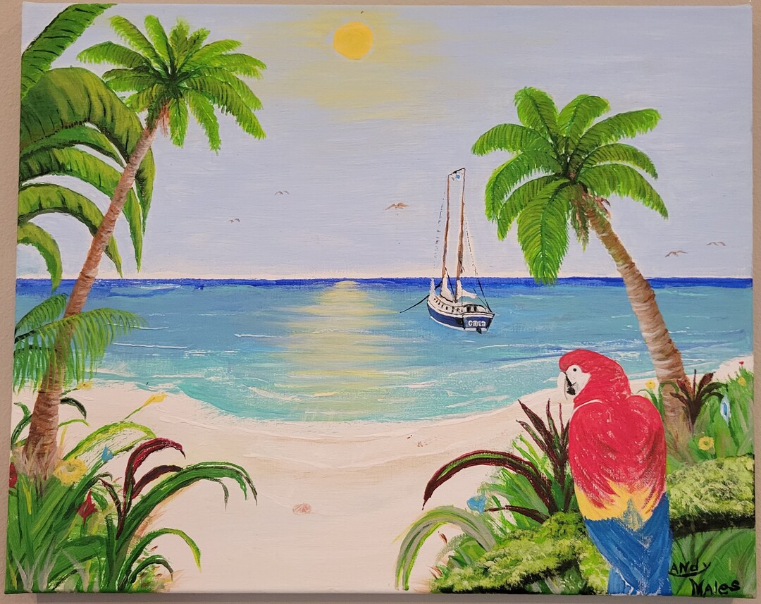 Parrot Cove, Beach Bum, Beach Condo Colors, Nautical/ocean Decor ...