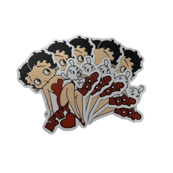 Betty Boop Sticker - Etsy