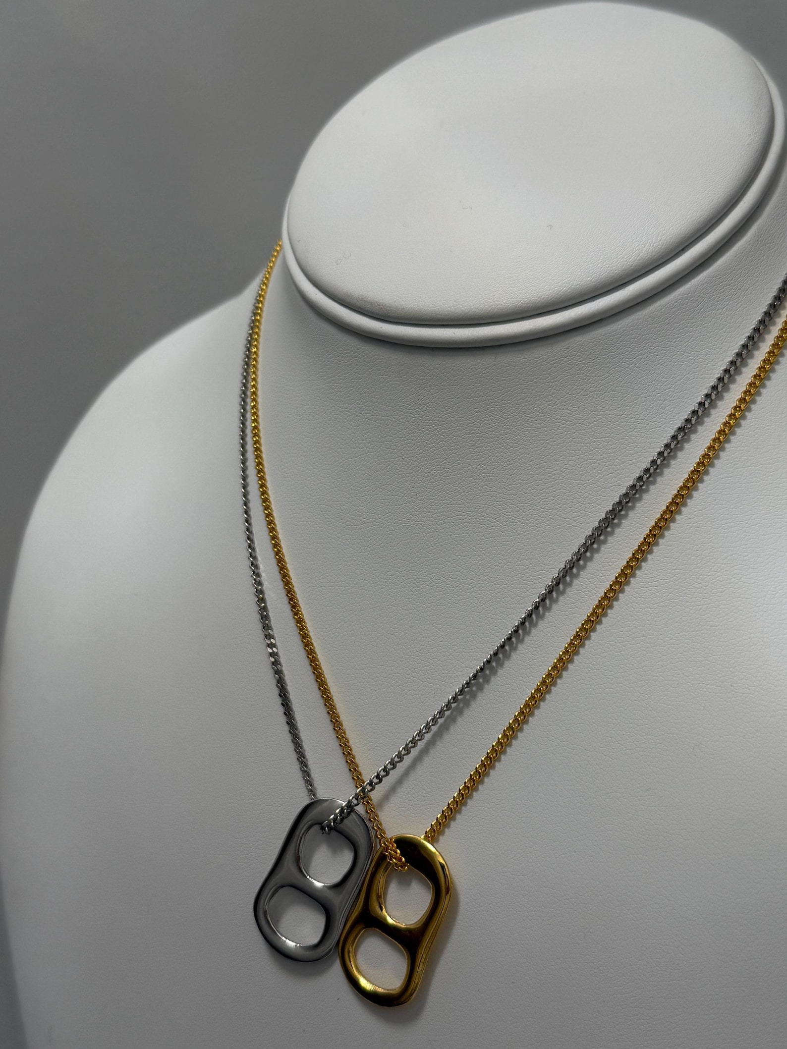 24k Gold Plated Soda Tab Necklace Gold Silver - Etsy