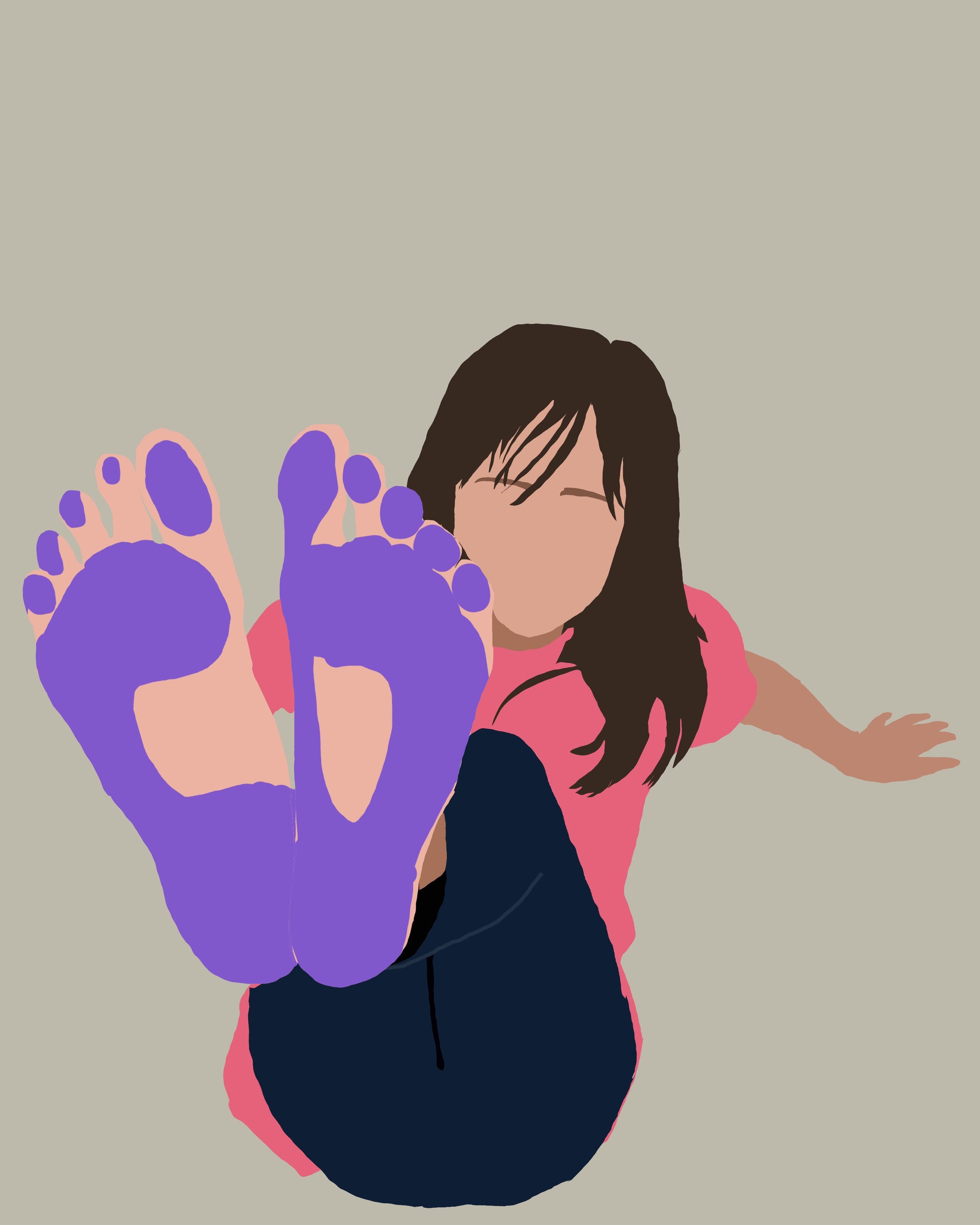 Custom Faceless Portraits; Portrait Drawing; Faceless Illustration ...