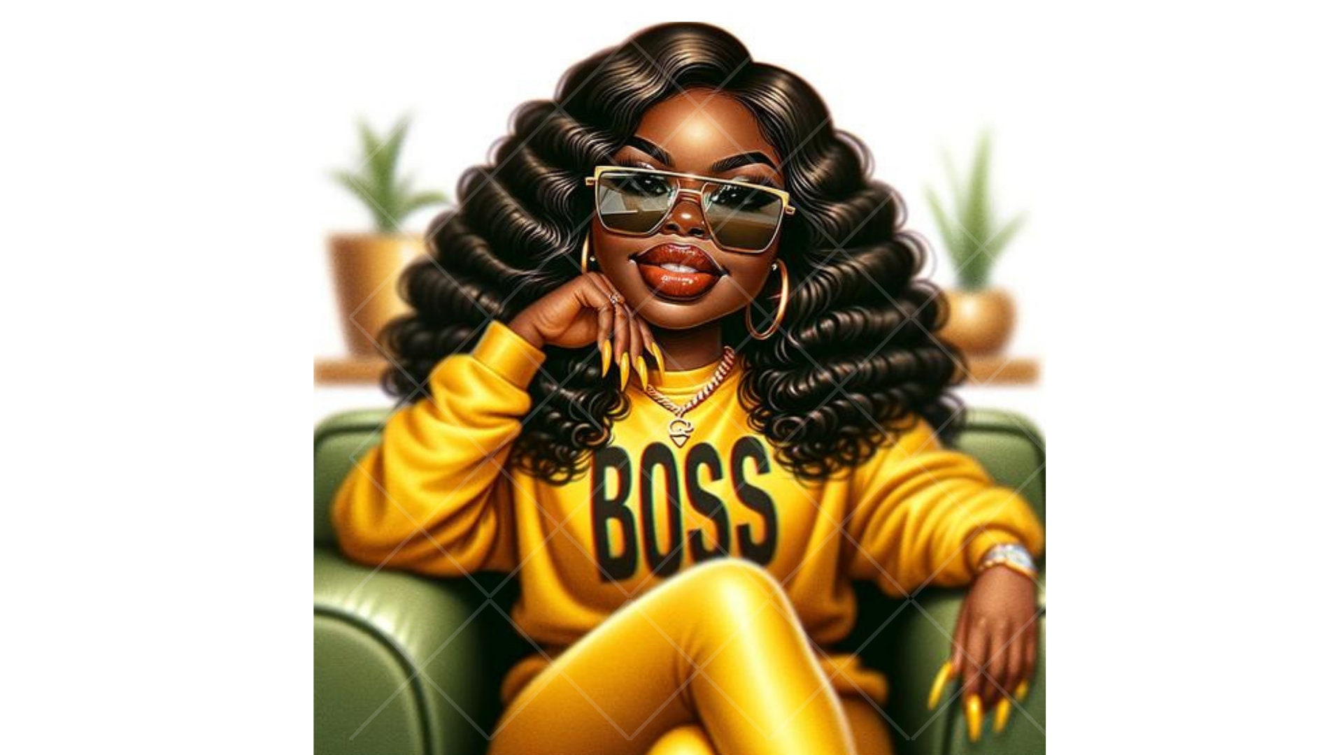 Empower Her Essence - Inspiring Boss Lady Digital Image - African ...