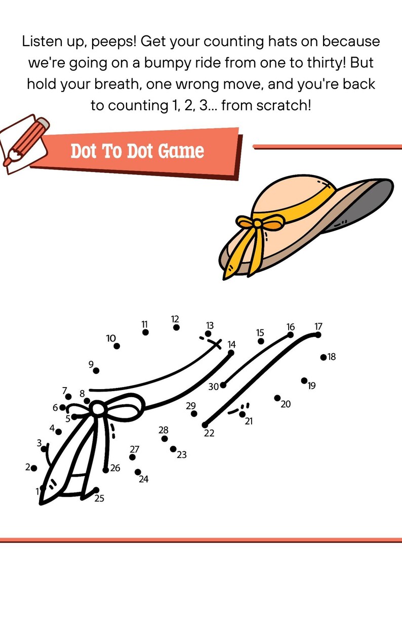 Interactive Children's Dot-to-dot Activity Book Engaging & Educational ...