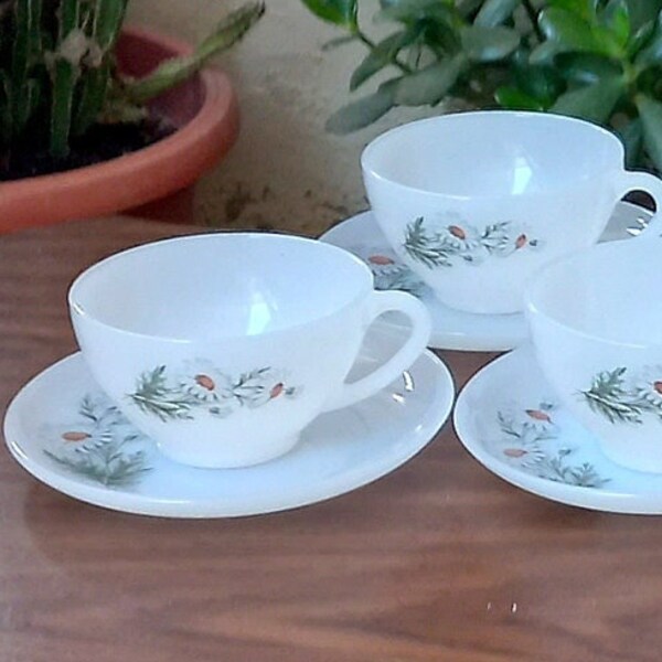 Arcopal Tea Cups - Etsy